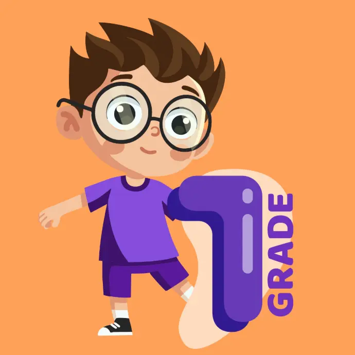 English Full Term Revision Grade 1 | Abkareeno